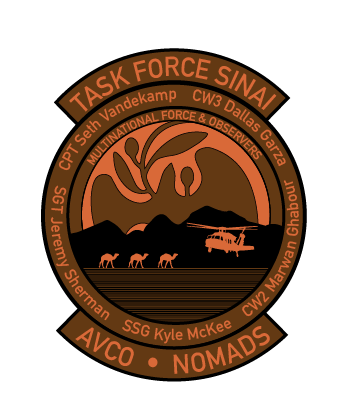 Task Force Sinai Memorial Sticker – Green Bag Tactical